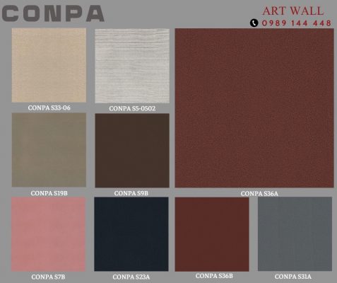 Catalogue Và Textures Map Sơn Cát, Sơn Đá Conpa Artwall Mới