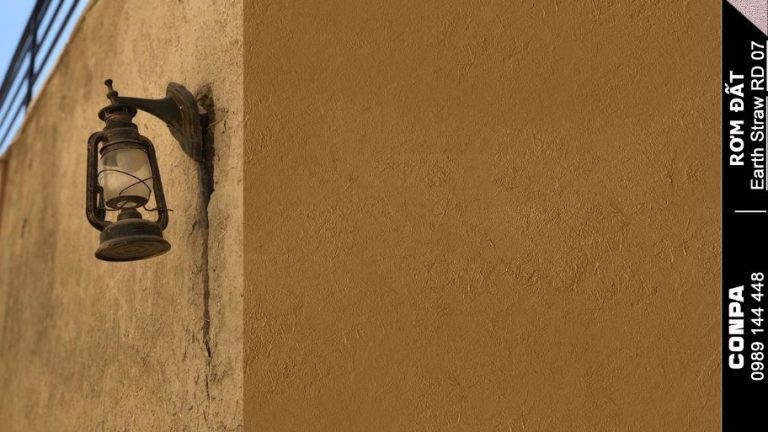 Bảng màu sơn rơm đất - Mẫu thực tế được yêu thích